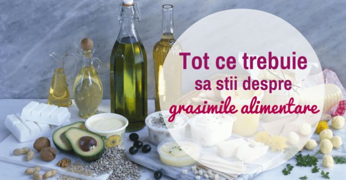 Grasimi alimentare: care sunt cele mai bune pentru sanatate?