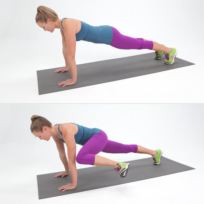 Plank: 8 variatii pentru un abdomen sculptat