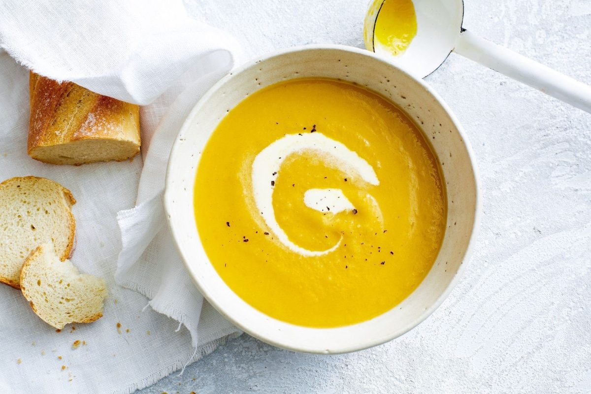 Supa crema de dovleac Supa crema de dovleac