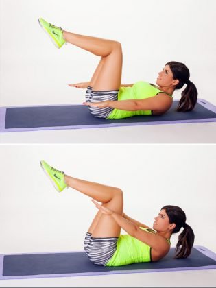 Cele mai bune 10 exercitii pentru femei pentru un abdomen plat si sexy